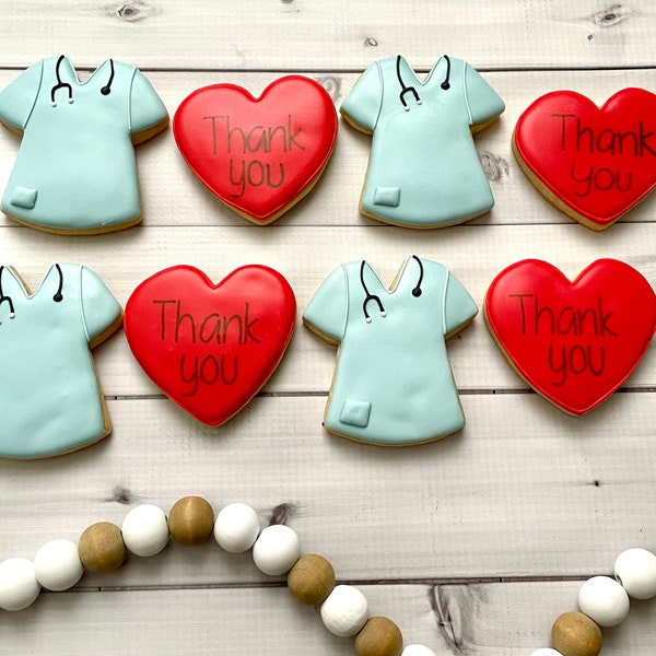 Nurse Cookies - Etsy