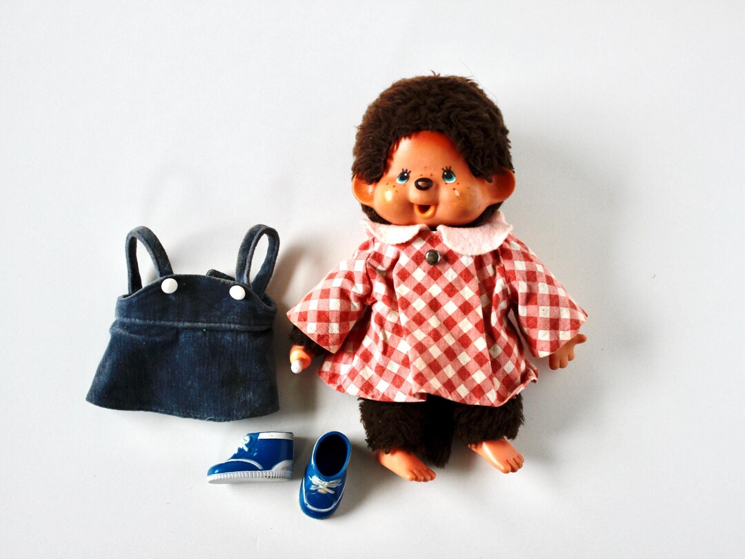 Vintage Monchhichi, Monchhichi Doll, Made in Japan, by Sekiguchi ...