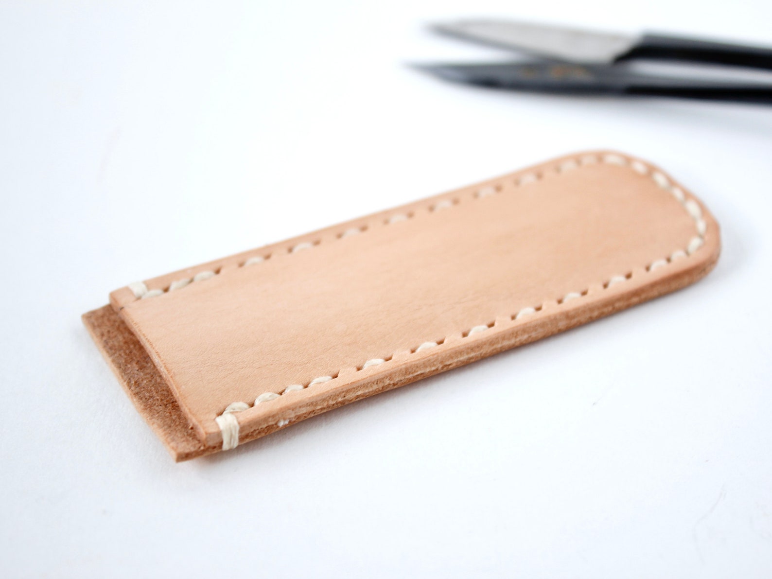 Leather Scissor Case Japanese Scissor Case Thread Cutter | Etsy