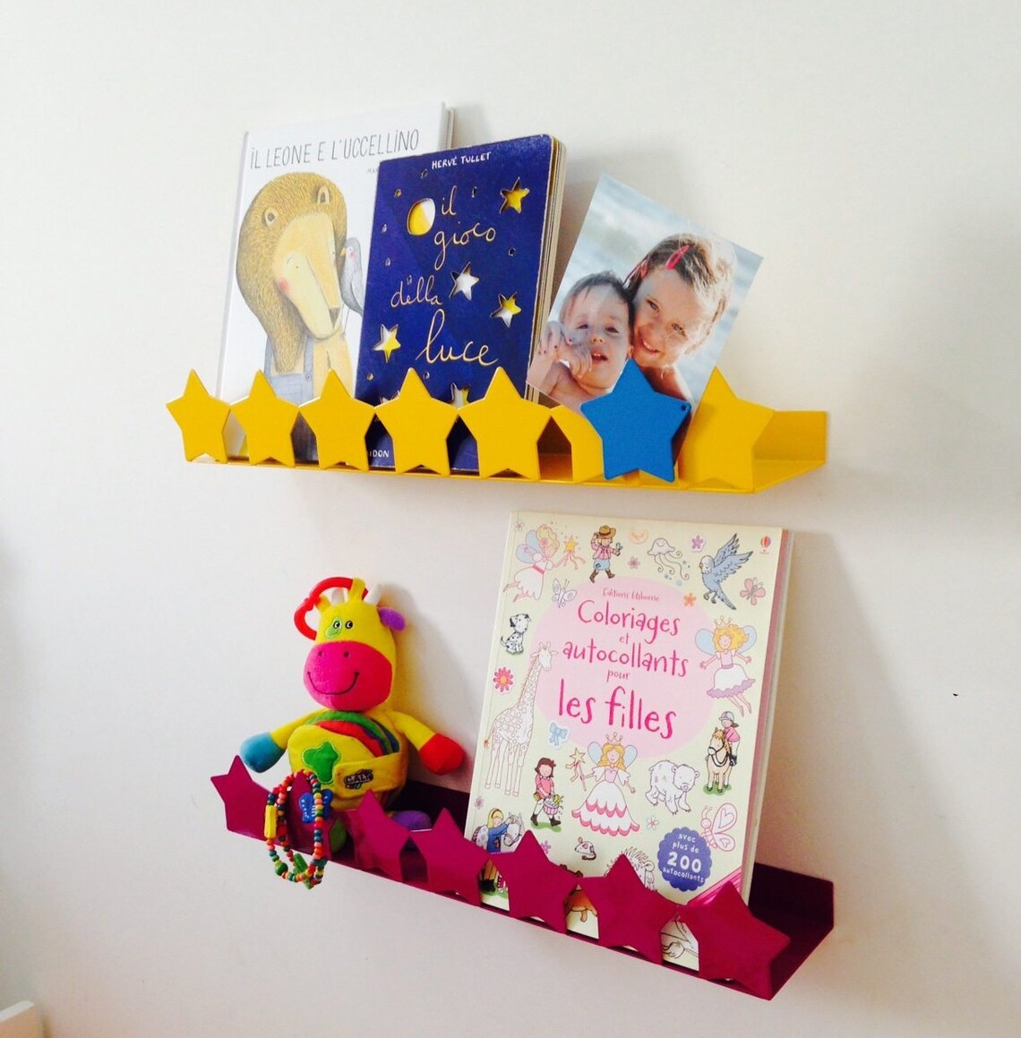 Star Shelf Kids Room Lloating Ledge Shelf in Stars Shape | Etsy