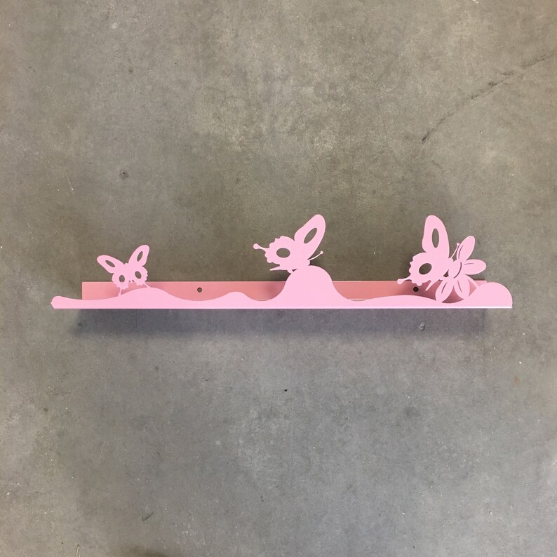 Butterfly Shelf. Floating Shelves Baby Girl Room Nursery - Etsy
