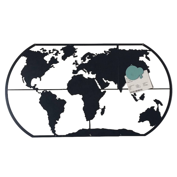 Magnetic Map Board - Etsy