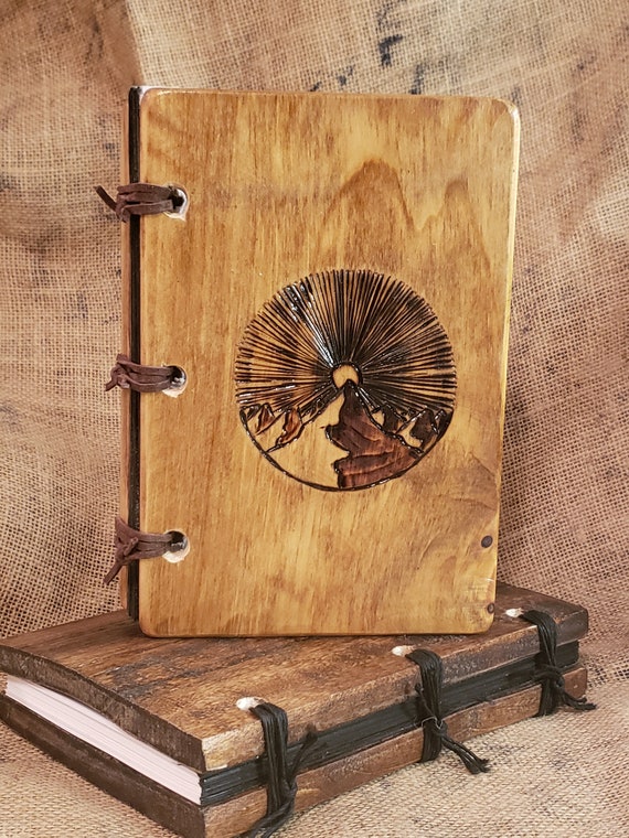 Reclaimed Wood Journal/blank Book | Etsy