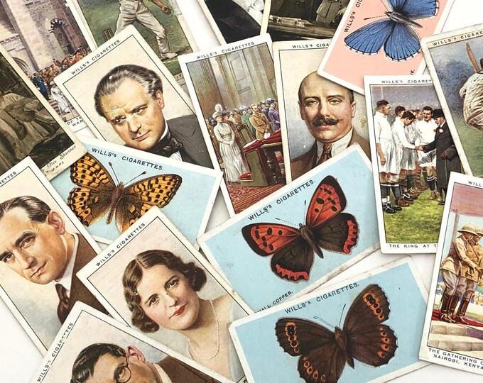 Splendid vintage paper ephemera supplies by VintageEphemeraShop