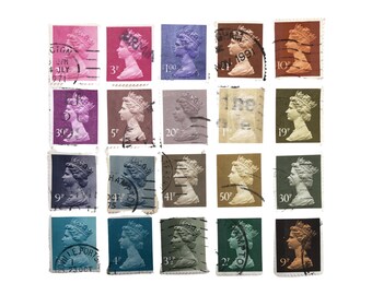 Queen Elizabeth Ii Stamps - Etsy