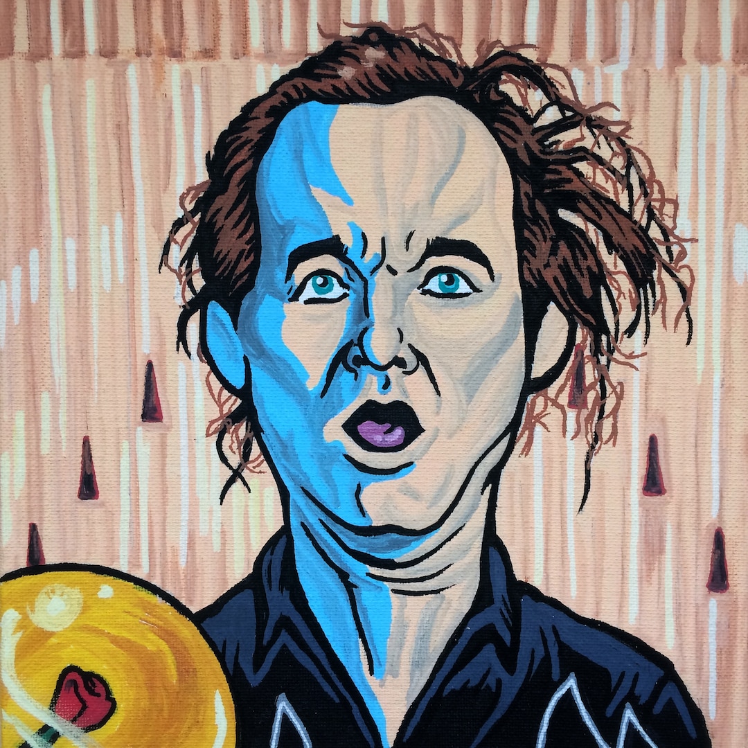Kingpin Hollywood Square Painting Print - Etsy