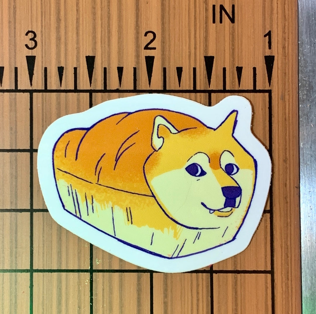 LOAFE DOGE Meme Vinyl Sticker - Etsy