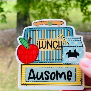 Lunchbox Bag Tag, Bag Charm, Monogram, Personalized Tag - Etsy
