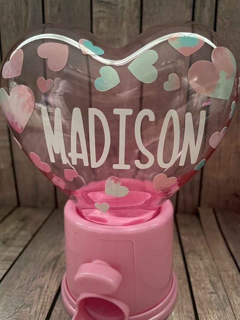 Valentine Candy Dispenser, Valentine Decor, Valentine Gift, Mini Candy ...