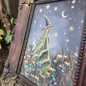 Meadow Witch - Original Painting - Etsy