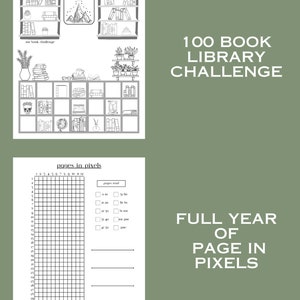 Reading Log & Tracker Sheets *PDF DOWNLOAD* - Etsy