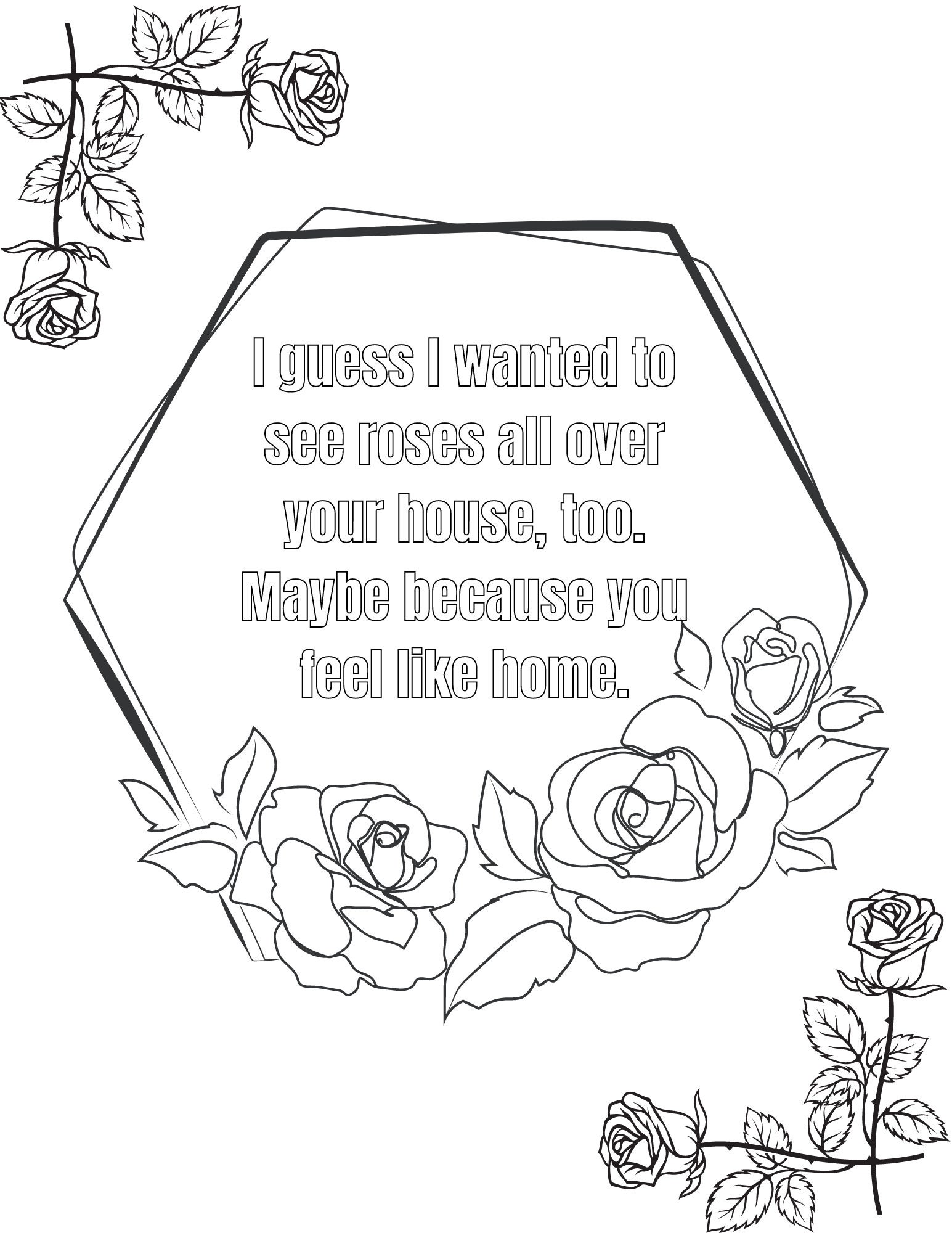 Haunting Adeline Coloring Pages - Etsy