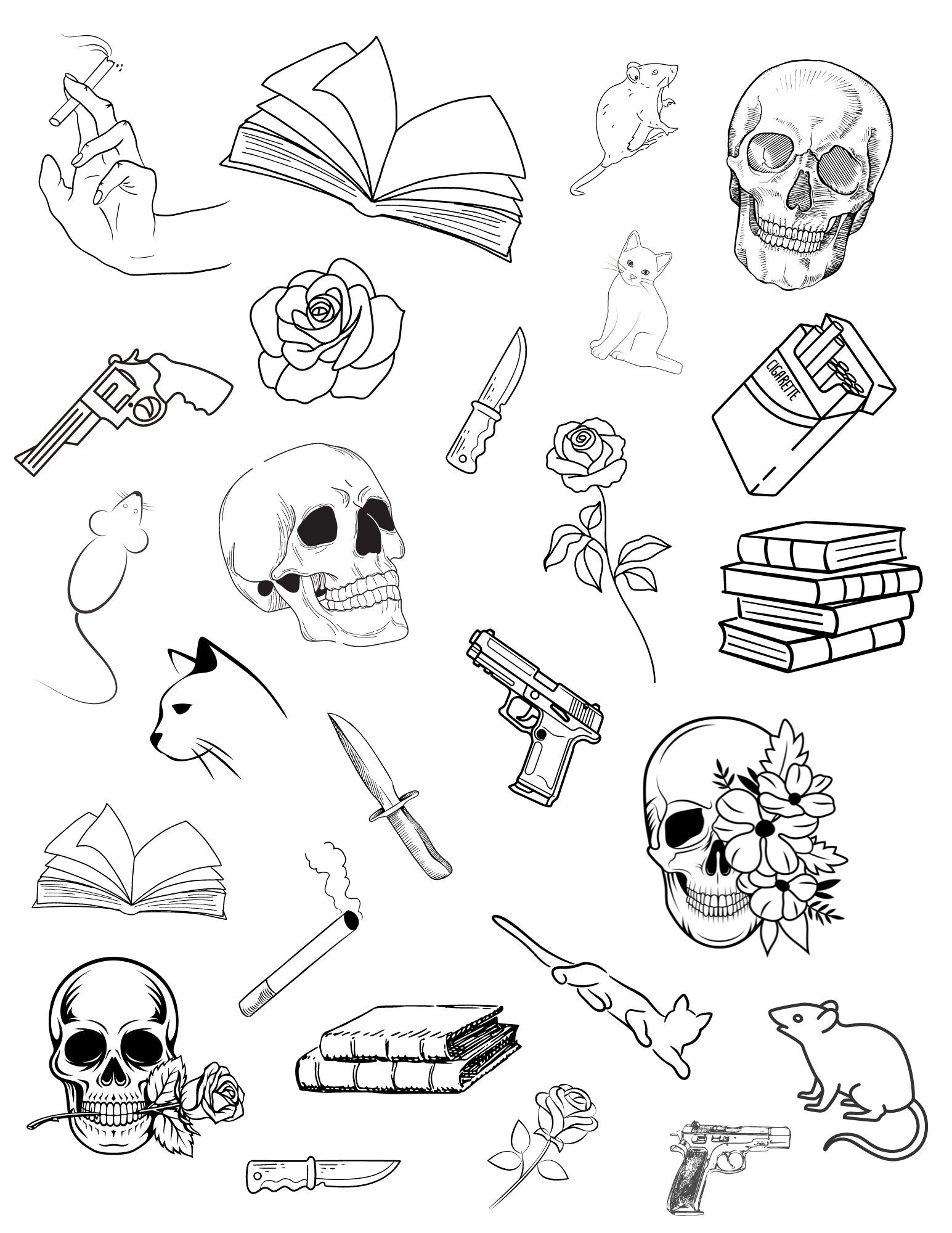 Haunting Adeline Coloring Pages - Etsy