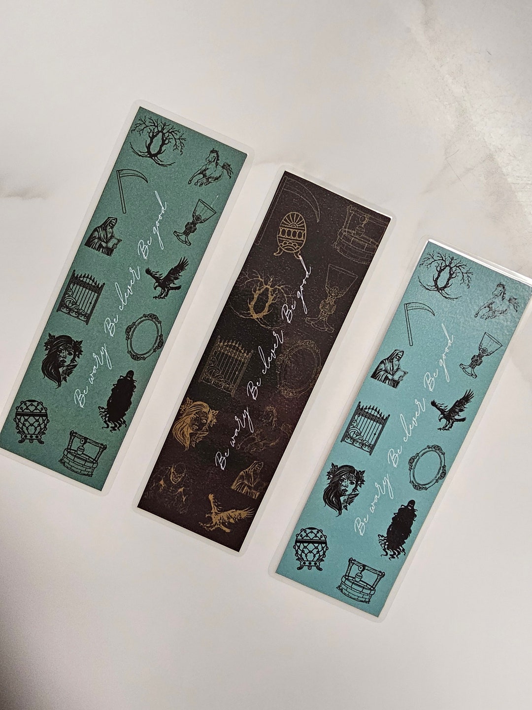 One Dark Window Bookmark - Etsy