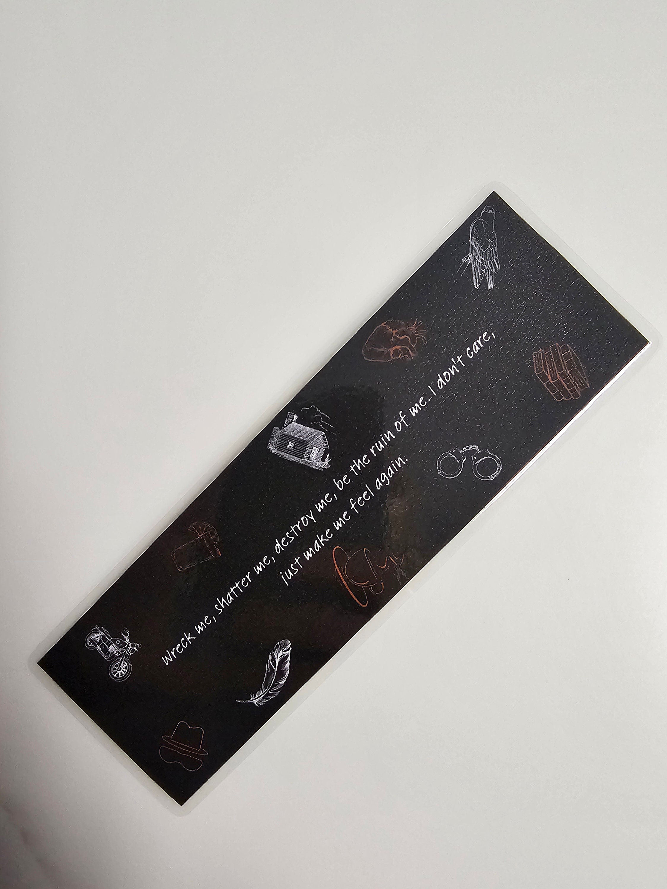 Hawke Bookmark (4 Different Sayings) - Etsy