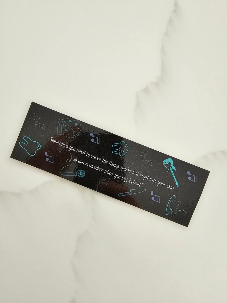 Leather & Lark Bookmark (3 Different Sayings) - Etsy