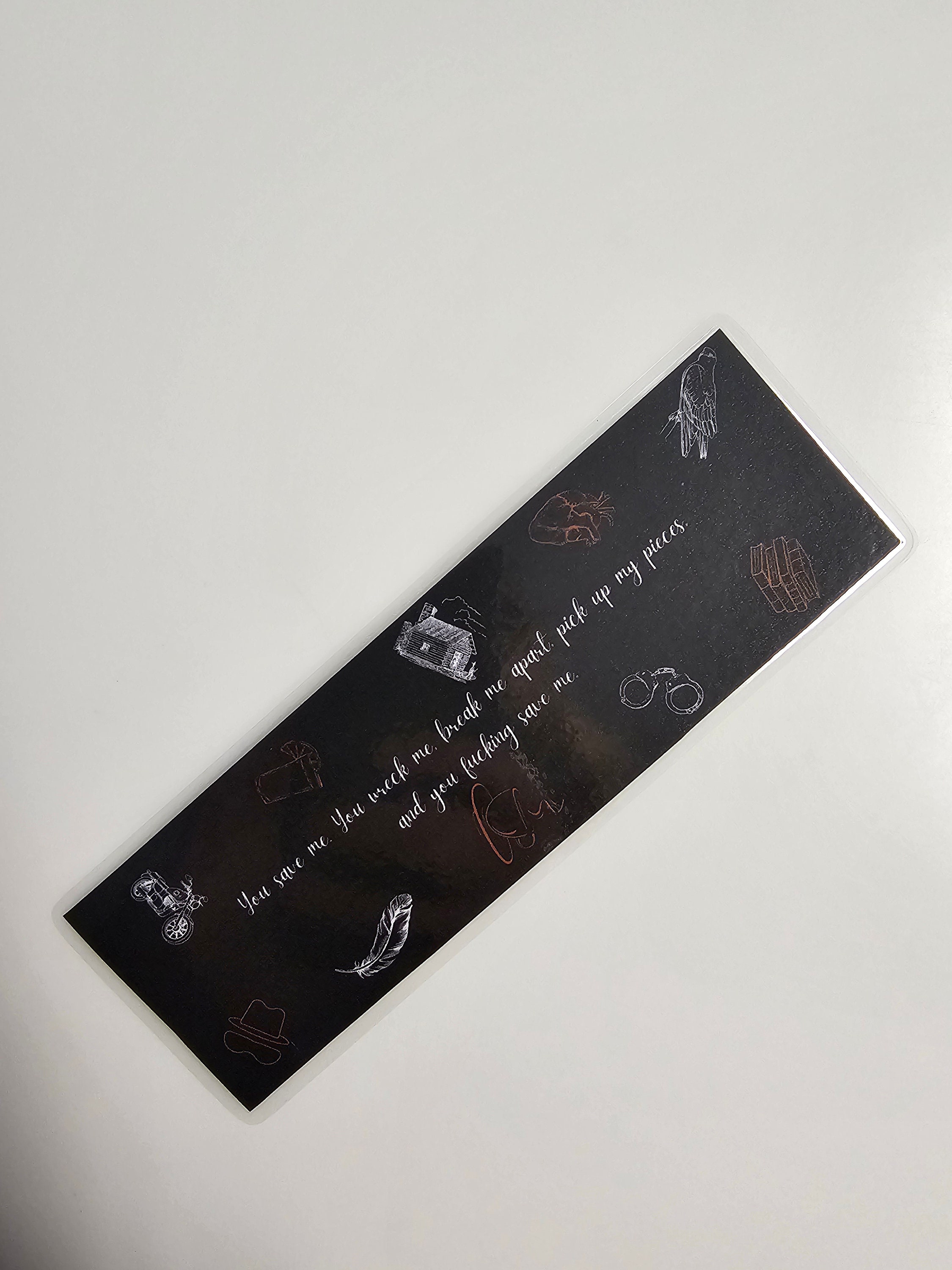 Hawke Bookmark (4 Different Sayings) - Etsy