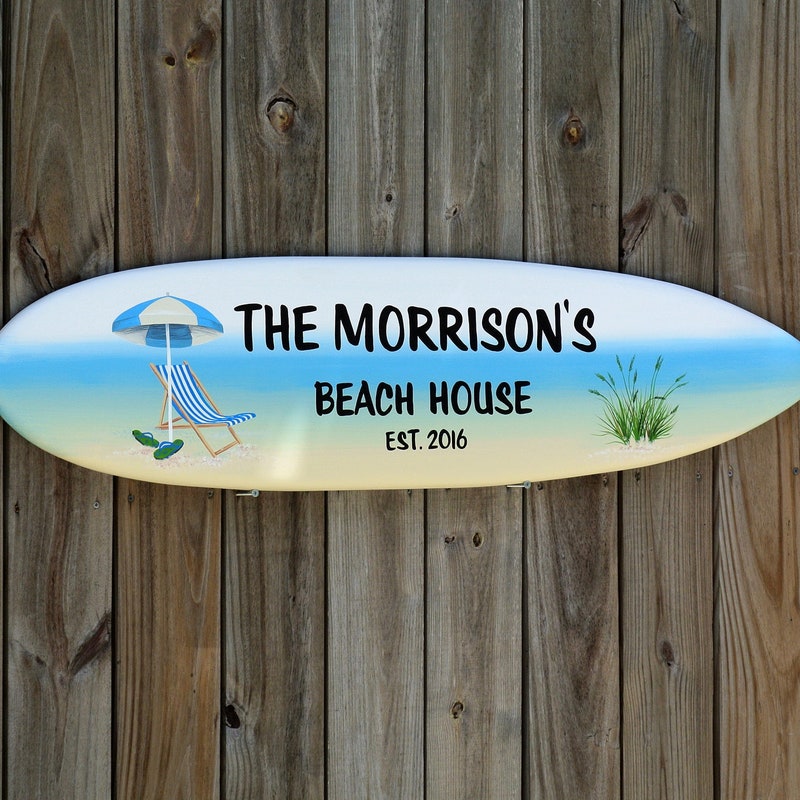 Beach House Sign Outdoor - Etsy