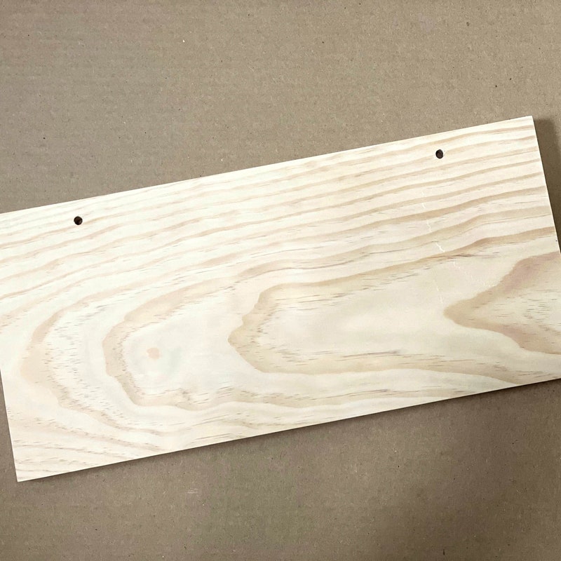 Unfinished Wood Sign - Etsy