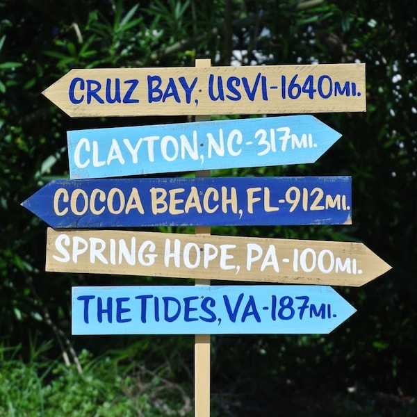 Directional Sign - Etsy