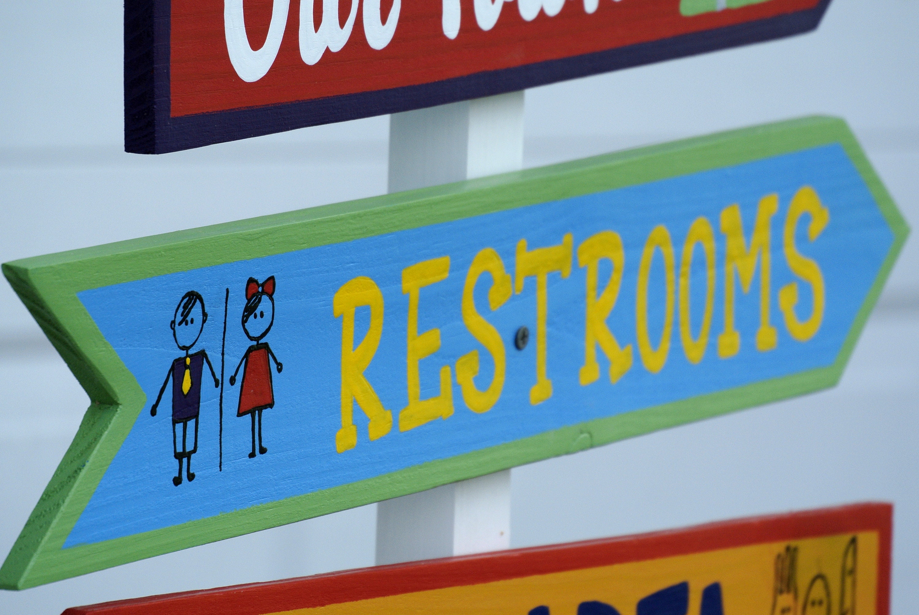 Funny Directional Signs. Party Direction Sign Post. | Etsy UK