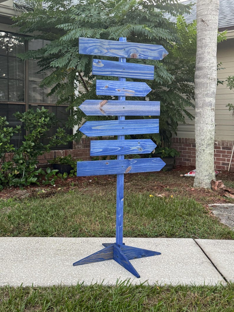 Directional Sign Post Blank, Custom Arrow Boards, Event Signage With ...