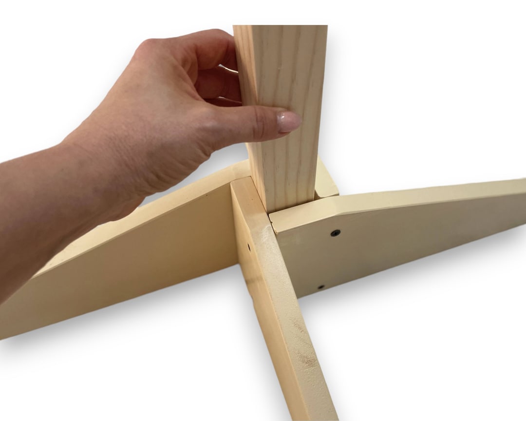 Directional Sign Stand Base. Free Standing Sign Post Wood Self Standing ...