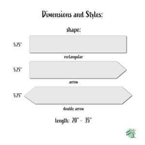 Family Directional Signs Personalized Home Decor Gift, Direction Arrows ...