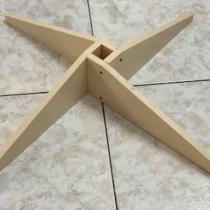 Free Standing Base for Directional Sign. Wood Base for Indoor Direction ...