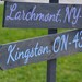 Directional Sign Post, Outdoor Mileage Sign Garden Decor. Family Gift ...