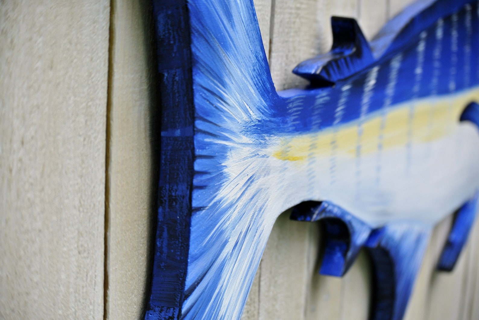 Fisherman Gift for Men Blue Marlin Wall Art 50 Large - Etsy