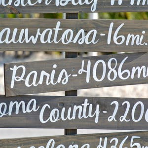 Yard Destination Sign. Family Direction Sign. Gift for Dad. Garden ...