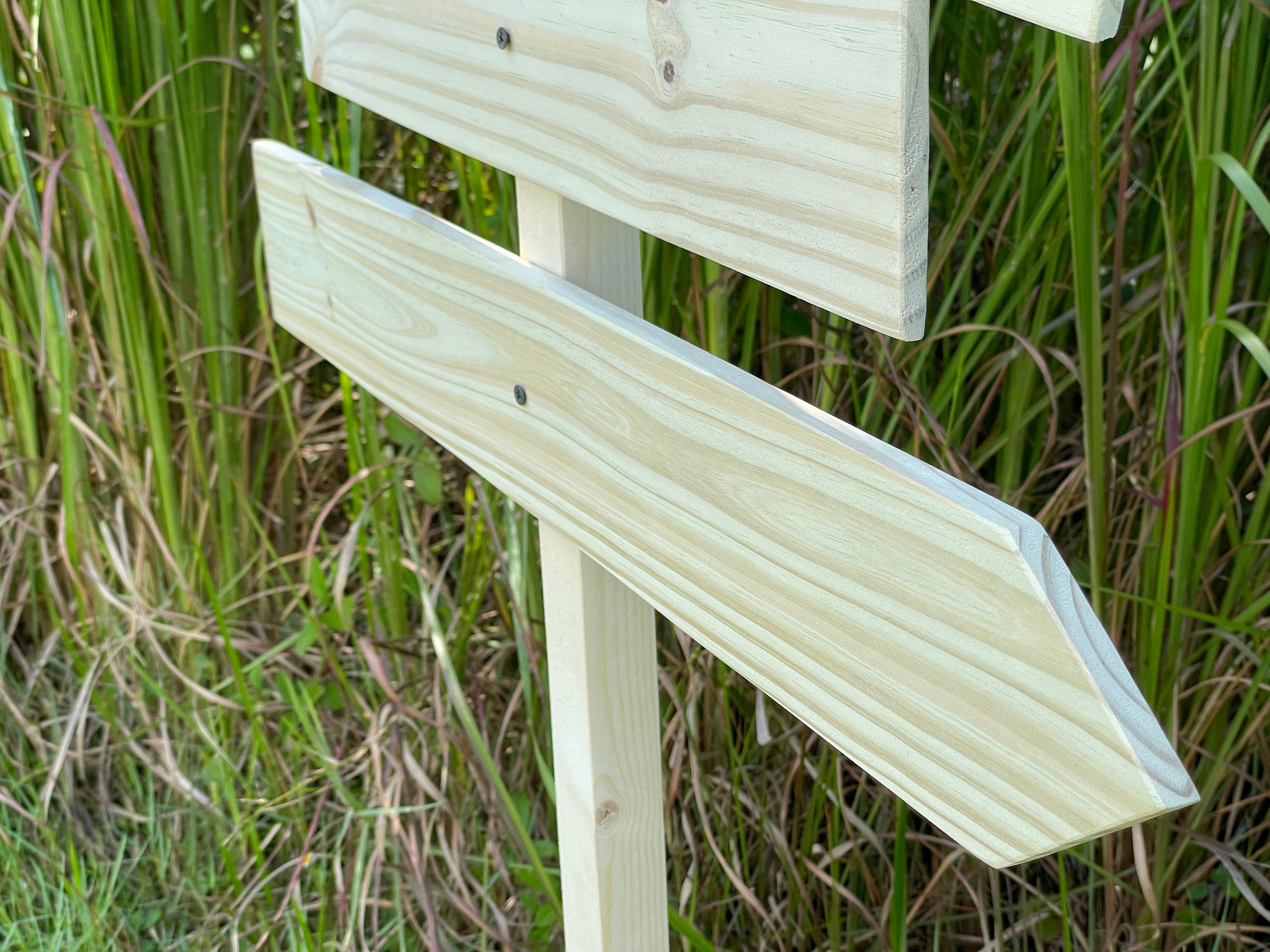 Directional sign post blank, Wood arrow signs, DIY Unfinished arrows ...
