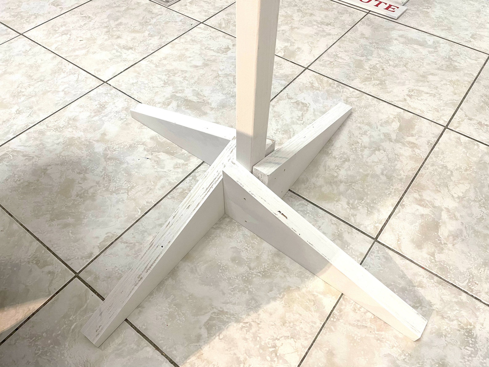 Free Standing Post for Directional Sign. Wooden Sign Holder - Etsy