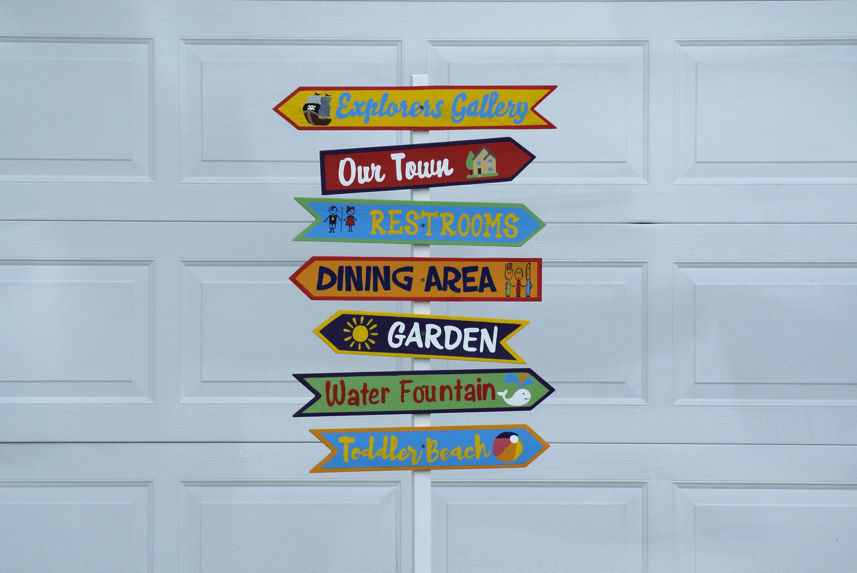 Funny Directional Signs. Party Direction Sign Post. | Etsy UK