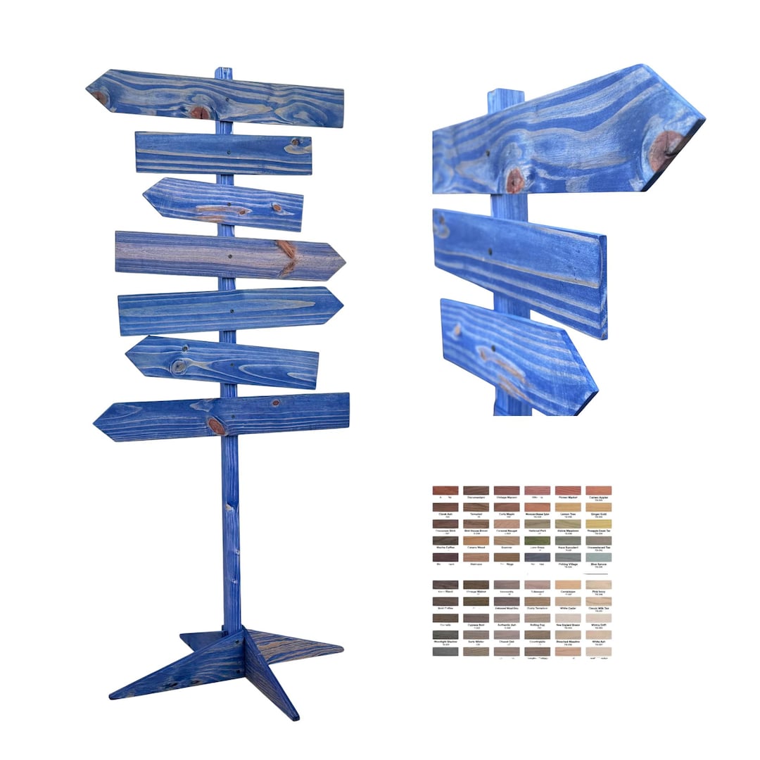 Directional Sign Post Blank, Custom Arrow Boards, Event Signage With ...