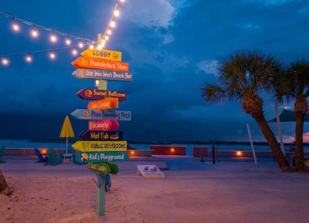 Directional Sign Personalized for Hotels & Resorts – Guide Your Guests ...