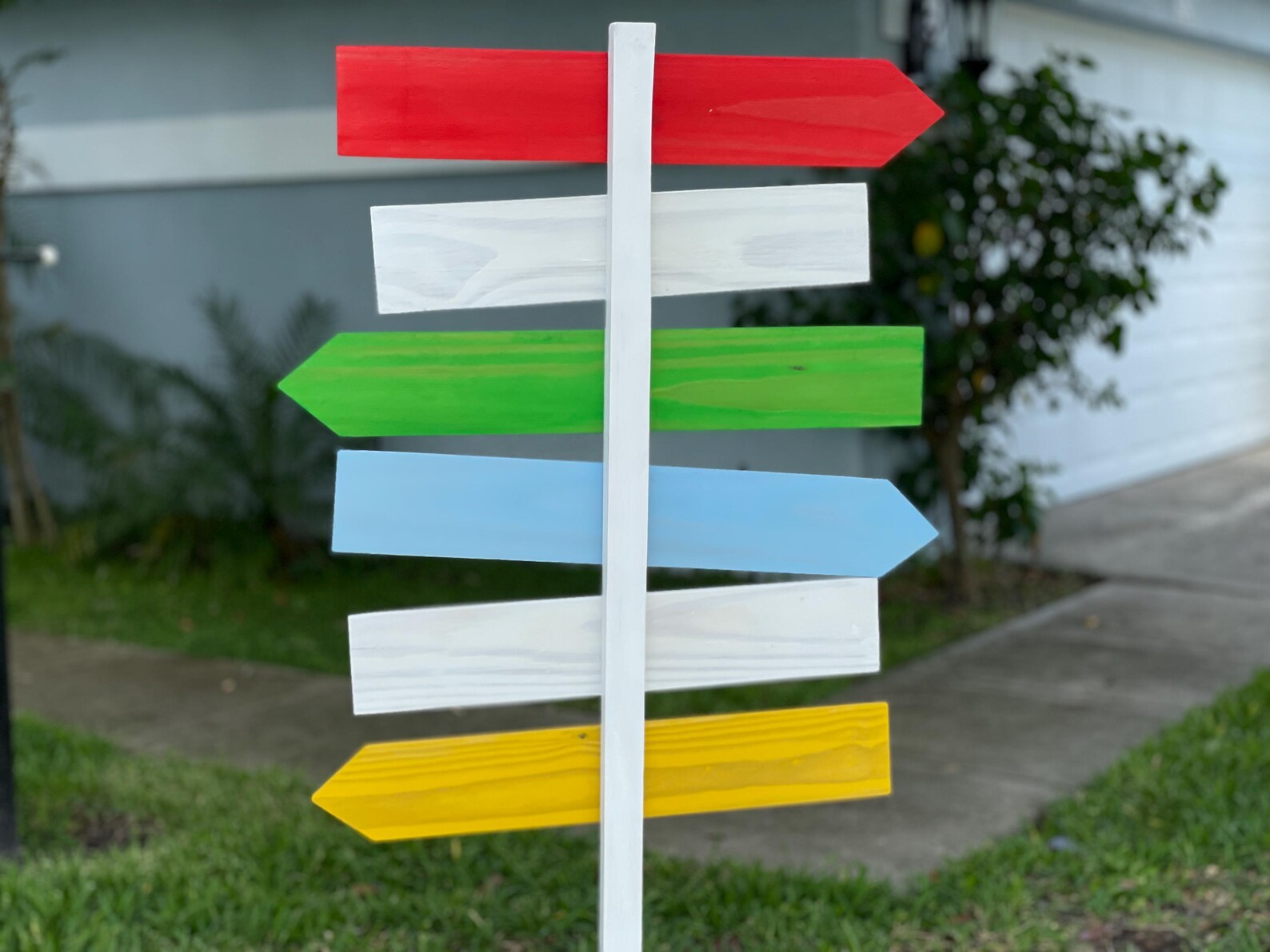 Directional Sign Post Blank, Wayfinding Event Directional Signage ...