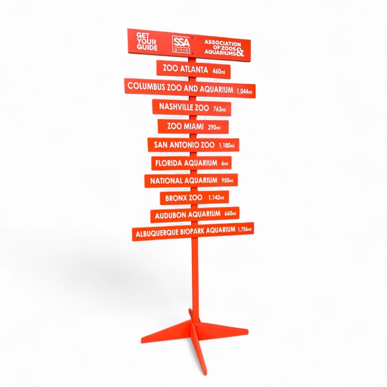 Directional Sign Personalized Event Decor, Wayfinding Arrows Trade Show ...