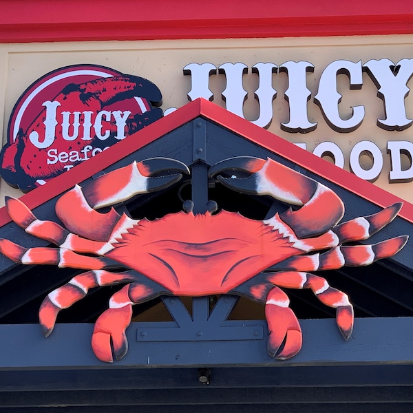 Crab Shack Sign - Etsy