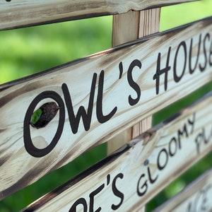 Kids Event Winnie the Pooh Directional Sign Personalized. Party ...