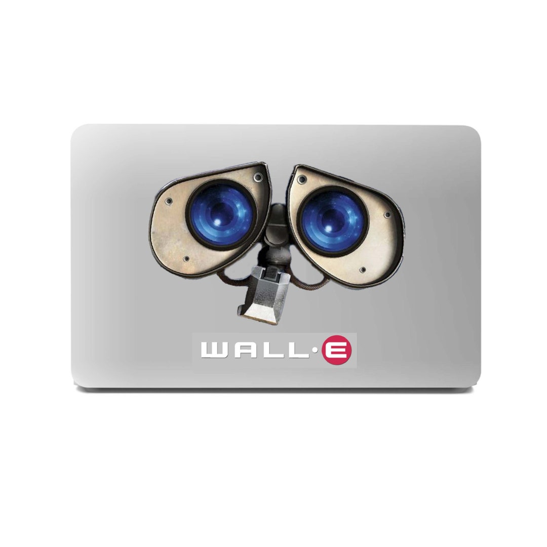 Wall E Laptop Sticker. Car Decal. Large 10 X 7 Inches Water-resistant ...