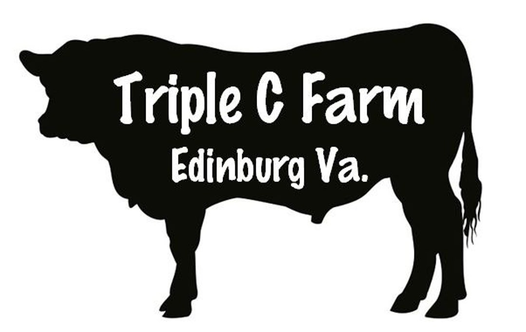 Four 6 Inch Decals for Your Cattle Farm Vinyl Decals Good - Etsy