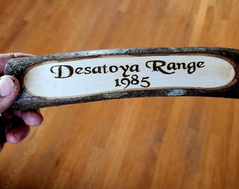 Rustic Office Door Name Plate or Sign 100% Custom - Etsy