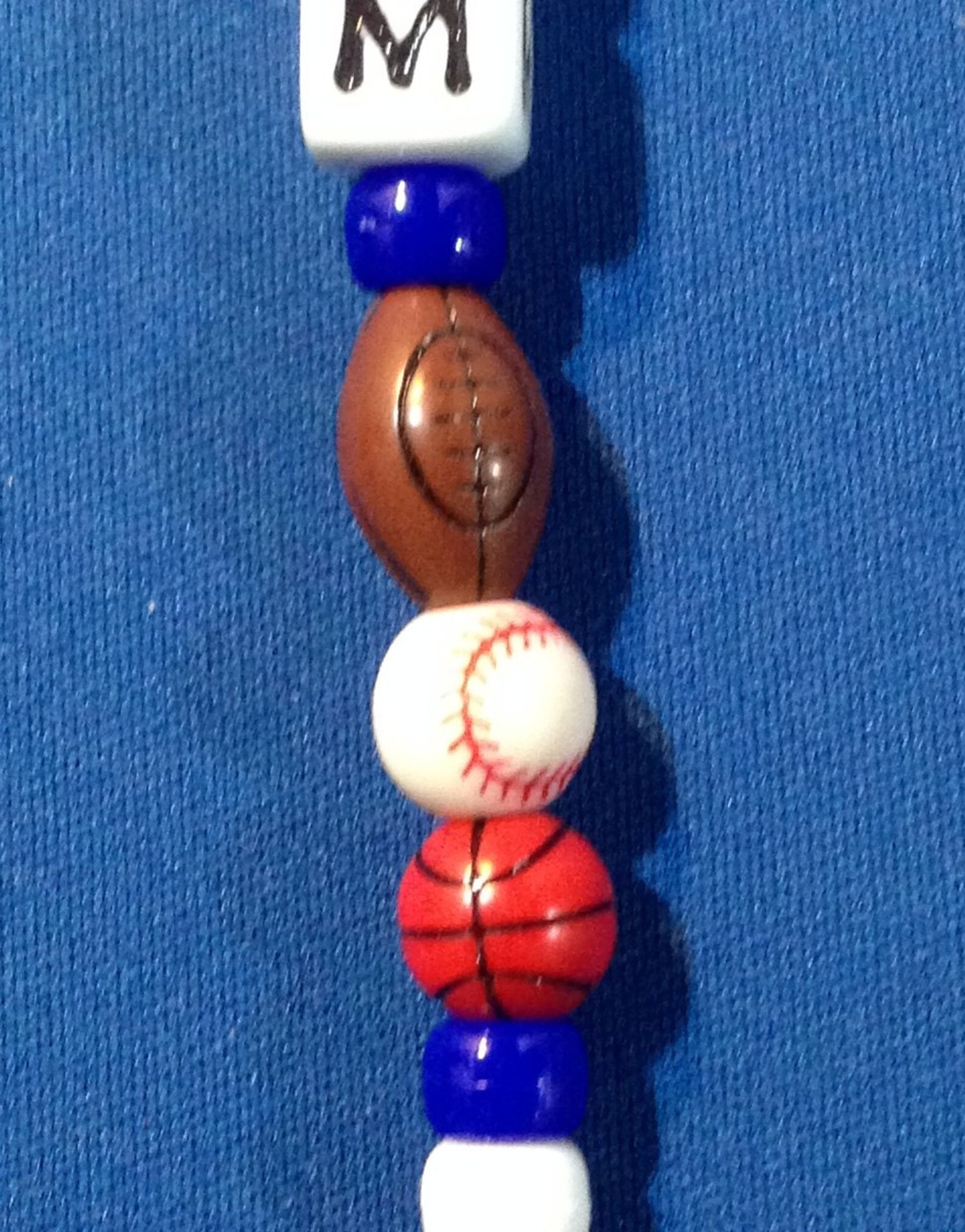 Custom Keychain: Sports Mom School Spirit Team Spirit Sports Keychain ...