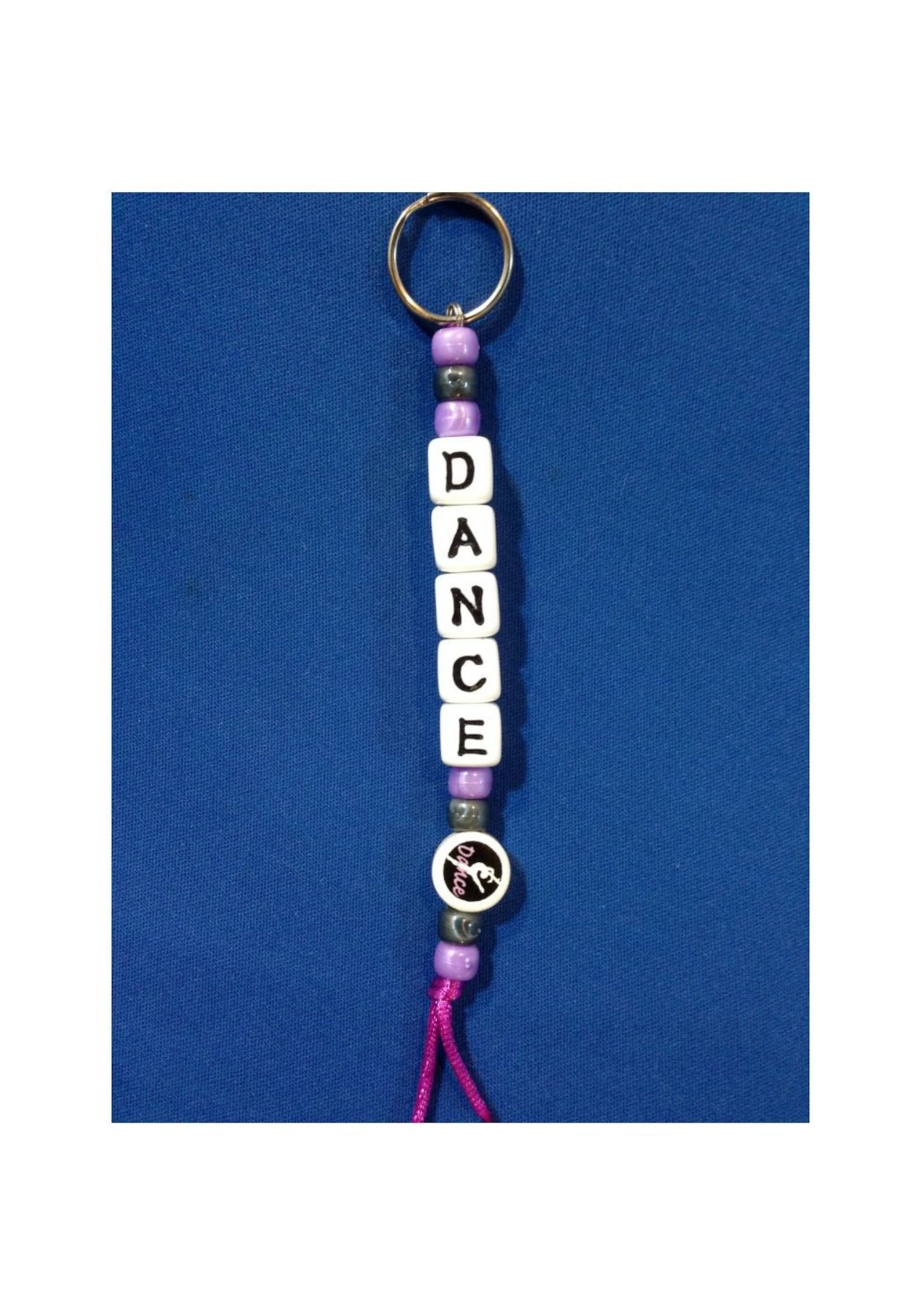 Custom Keychain: Dance - Etsy