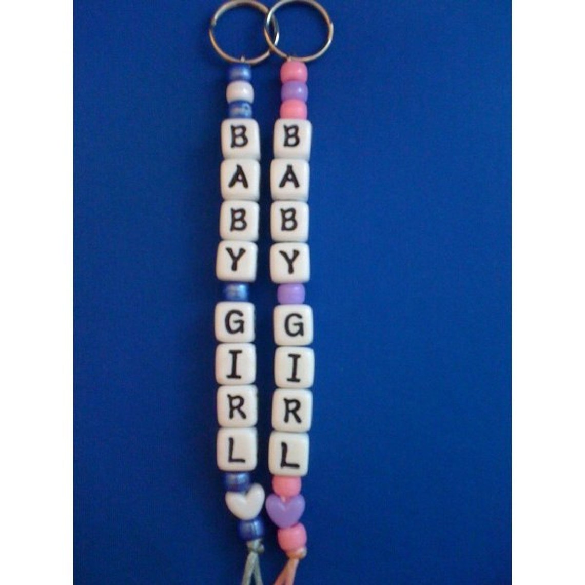 Custom Keychain: Baby Girl - Etsy