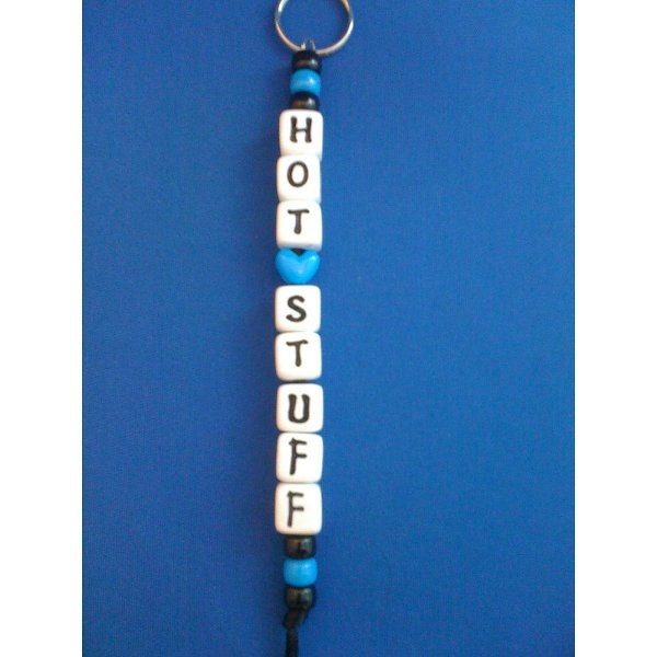 Custom Keychain: Hot Stuff - Etsy
