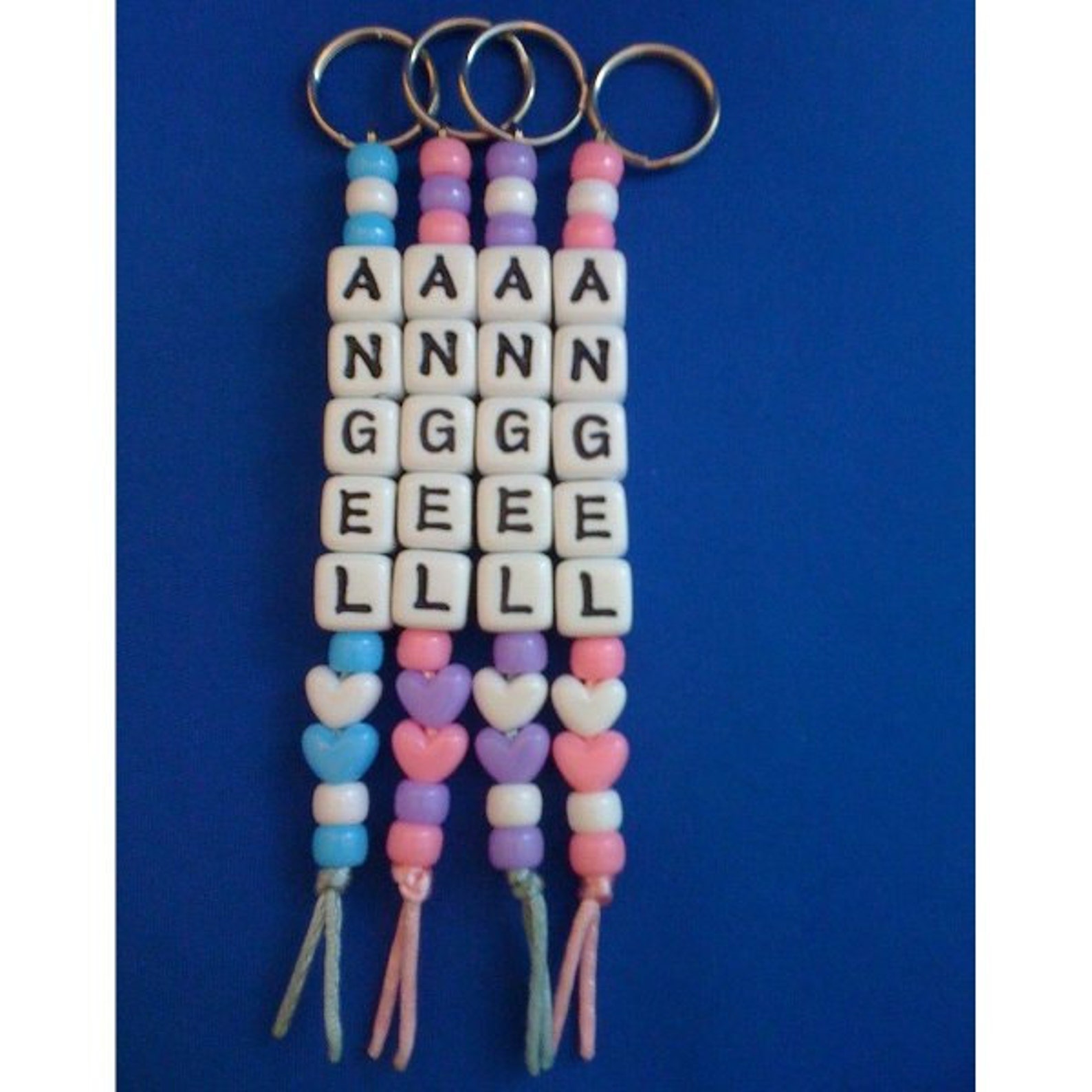 Custom Keychain: Angel - Etsy