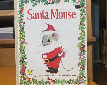 Santa Mouse | Etsy